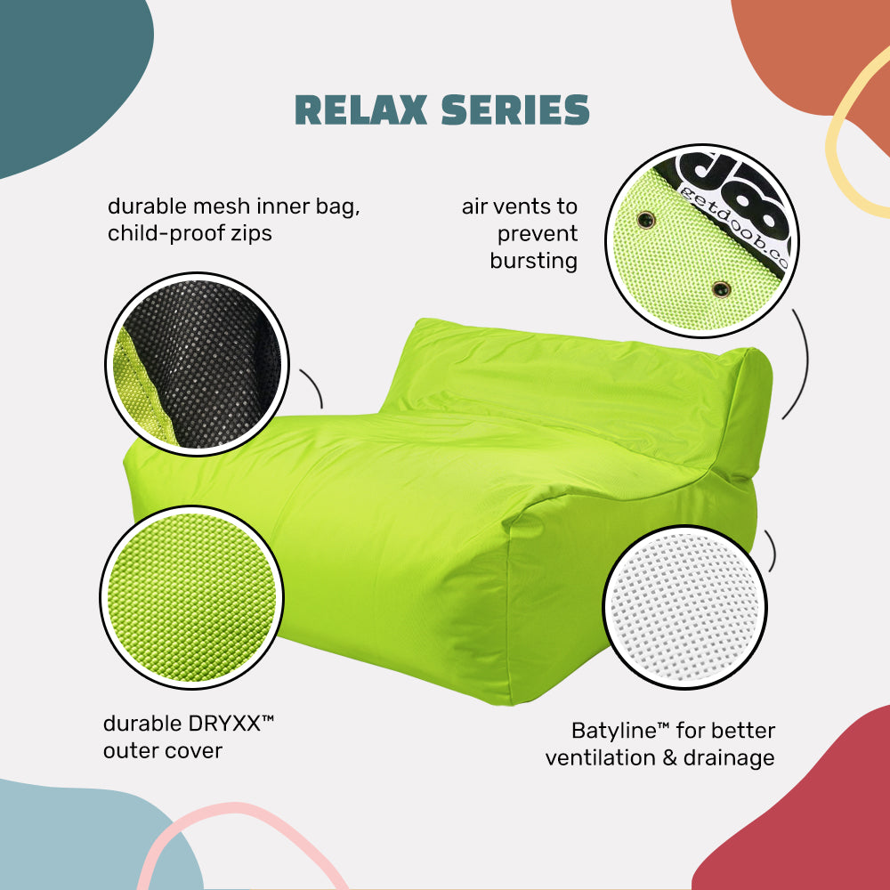 Sploosh Alfresco (Relax) – outdoor bean bag recliner (Relax Series) – doob